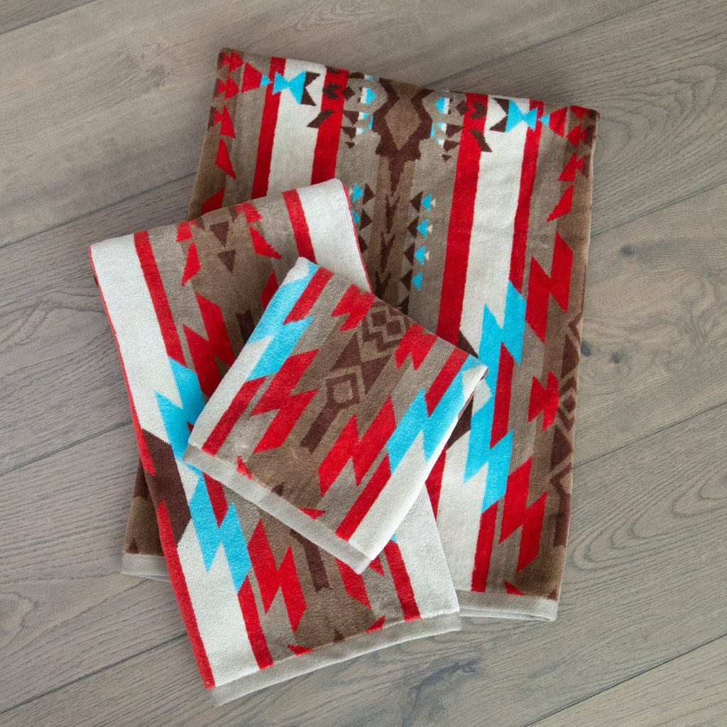 Ojo Caliente Towels: Bath Towel - Western Traditions Furniture